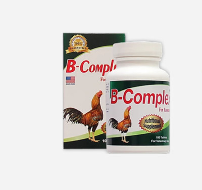 🔥B-Complex 100 tab-Roosters 🔥 Para Gallos-Complejo B 100 tabletas | eBay