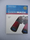 SAXON MATH, COURSE 2, TEACHER'S MANUAL, VOL. 1 (SAXON MS By Stephen ...