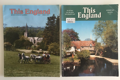 2 x THIS ENGLAND Quarterly Magazine- Spring 2004 & Spring 2009 ...