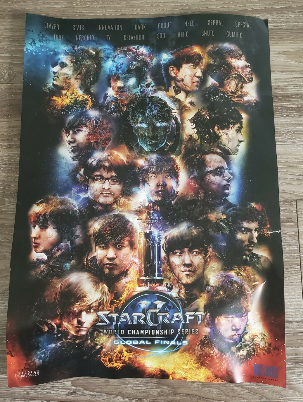 Starcraft World Championship Series 2017 Global Finals Blizzcon Poster ...