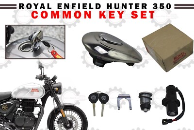 Royal Enfield "Common Key Set" For Hunter 350 With Key Pair | eBay