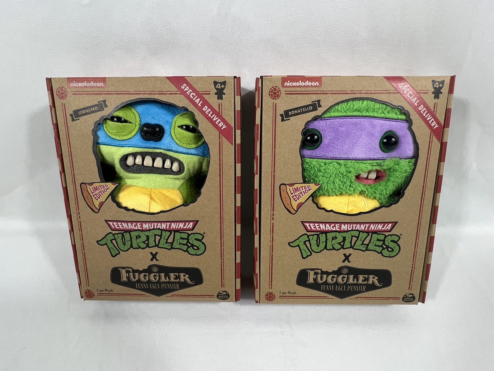 FUGGLER SET OF 2 Teenage Mutant Ninja Turtle Funny Ugly Monster TMNT ...