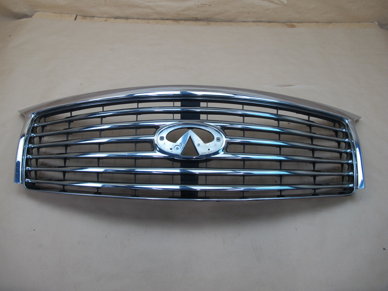 2011 - 2013 Infiniti Qx56 Front Grille Grill Chrome W/ Camera OEM 62310 ...