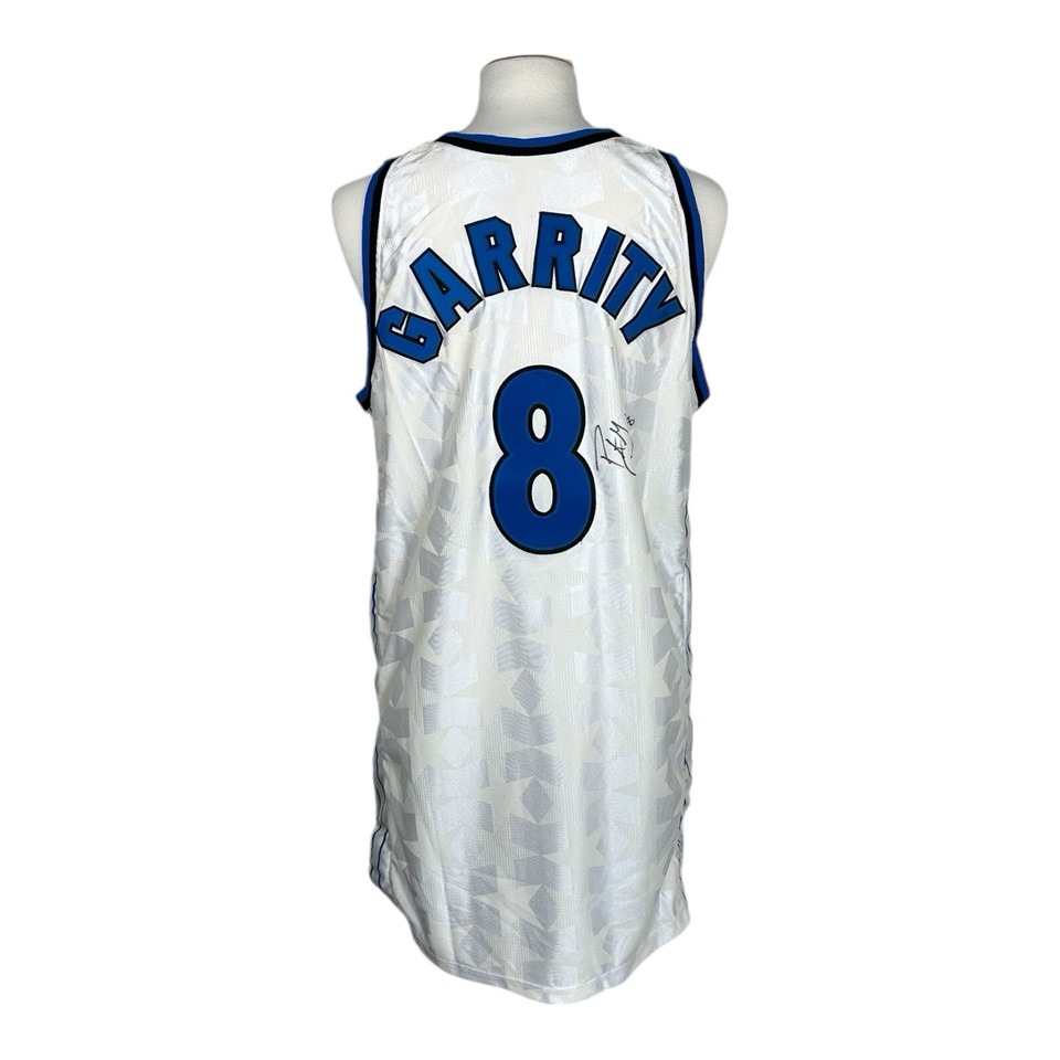 Champion Orlando Magic Game Worn Pat Garrity #8 Autographed Jersey 48 ...