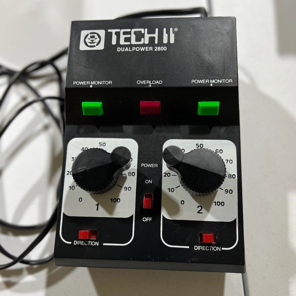 MRC Tech II Dual Power 2800 Transformer Model Train Control | eBay