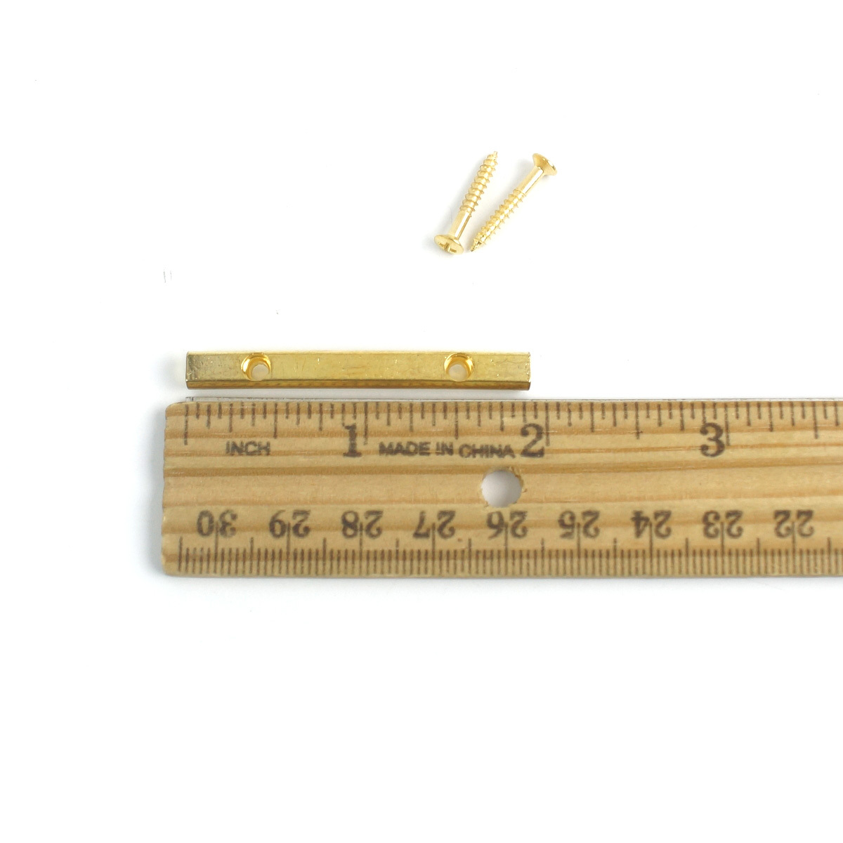 Electric Guitar Headstock String Retainer Bar ,49mm / 1-15/16" ,Gold ...