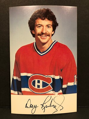Doug Risebrough Montreal Canadiens Vintage Postcard Hockey NHL Card ...