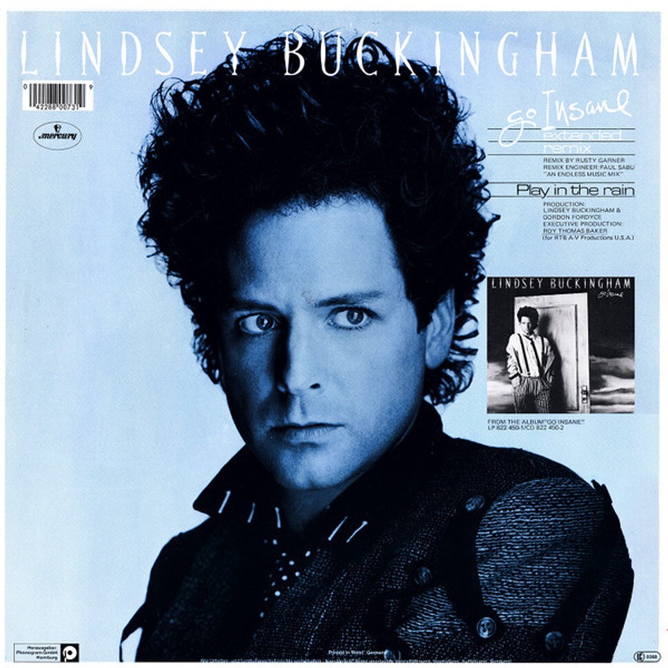 Lindsey Buckingham - Go Insane (Extended Remi (Vinyl 12" - 1984 - DE ...