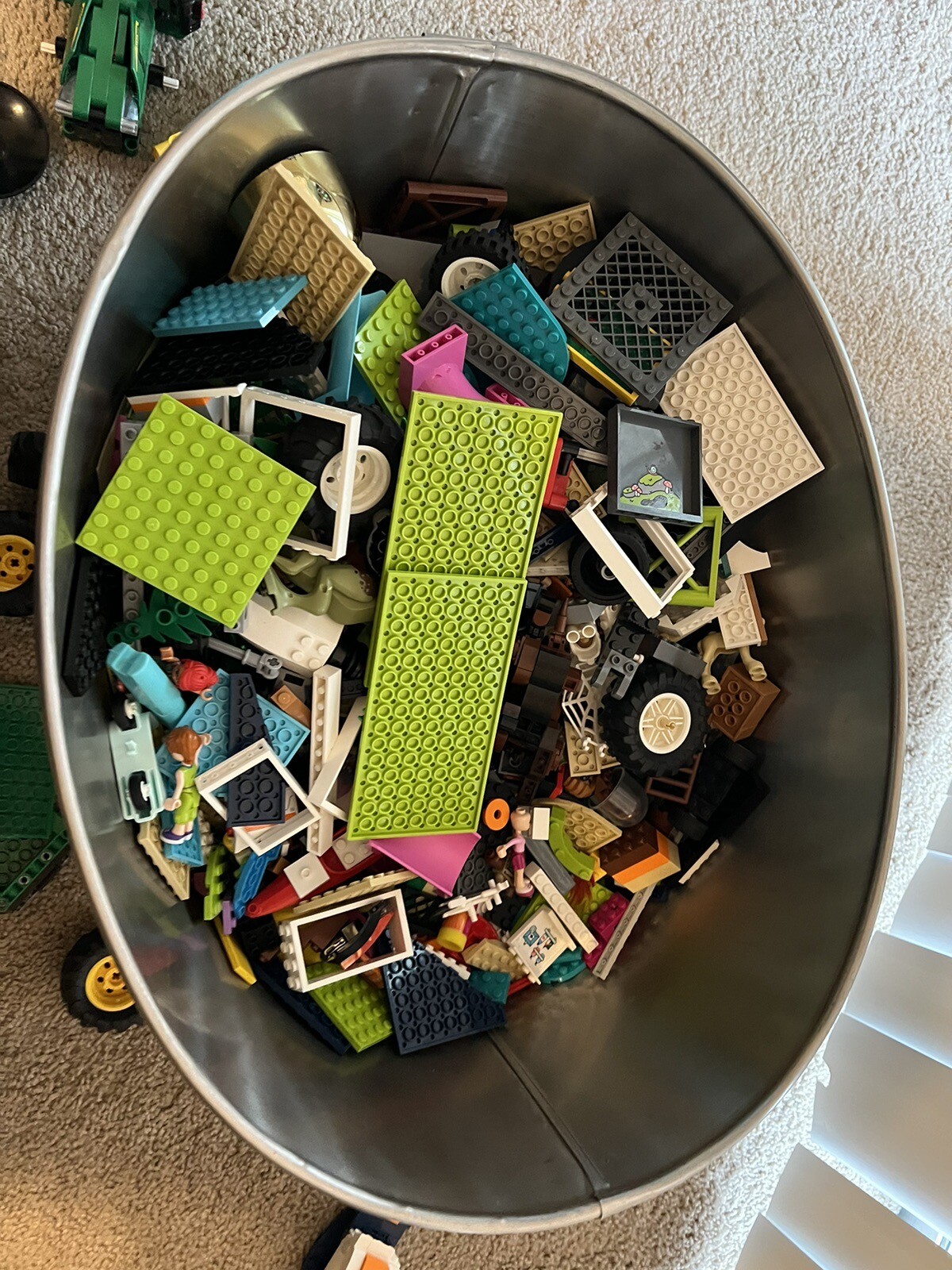 LEGO LOT of 125 Pieces, Parts Bricks Blocks Random From Huge Bulk ...