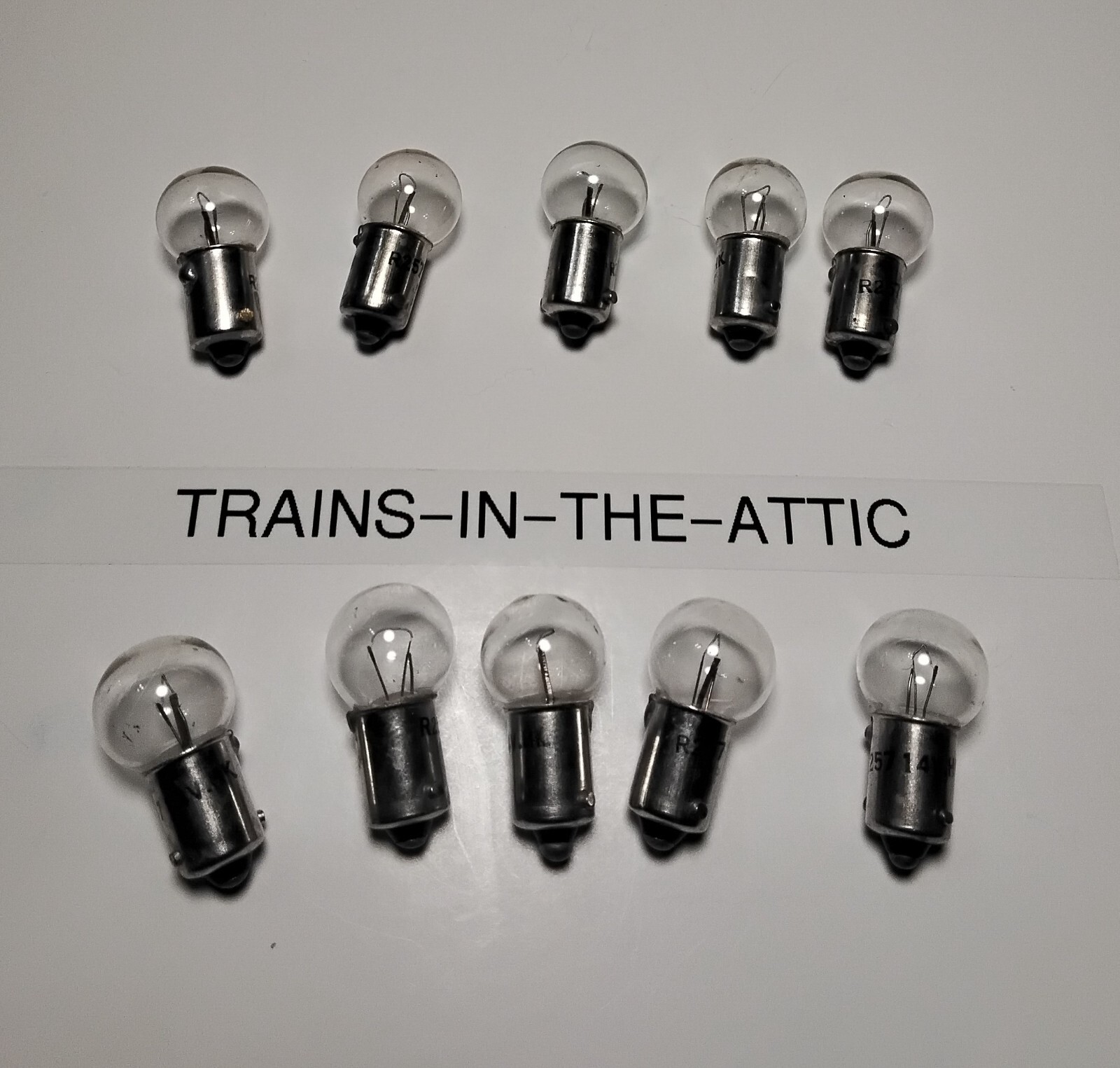 LIONEL 257 BLINKING 14 VOLT BULB BAYONET BASE NEW TESTED 10 BULBS | eBay