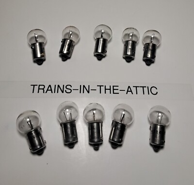 LIONEL 257 BLINKING 14 VOLT BULB BAYONET BASE NEW TESTED 10 BULBS | eBay