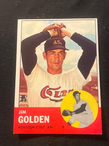 Jim Golden 1963 topps #297 nm + | eBay