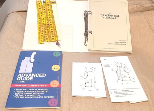 Lutterloh System International The Golden Rule Advanced Guide Pattern Book 1986 | eBay