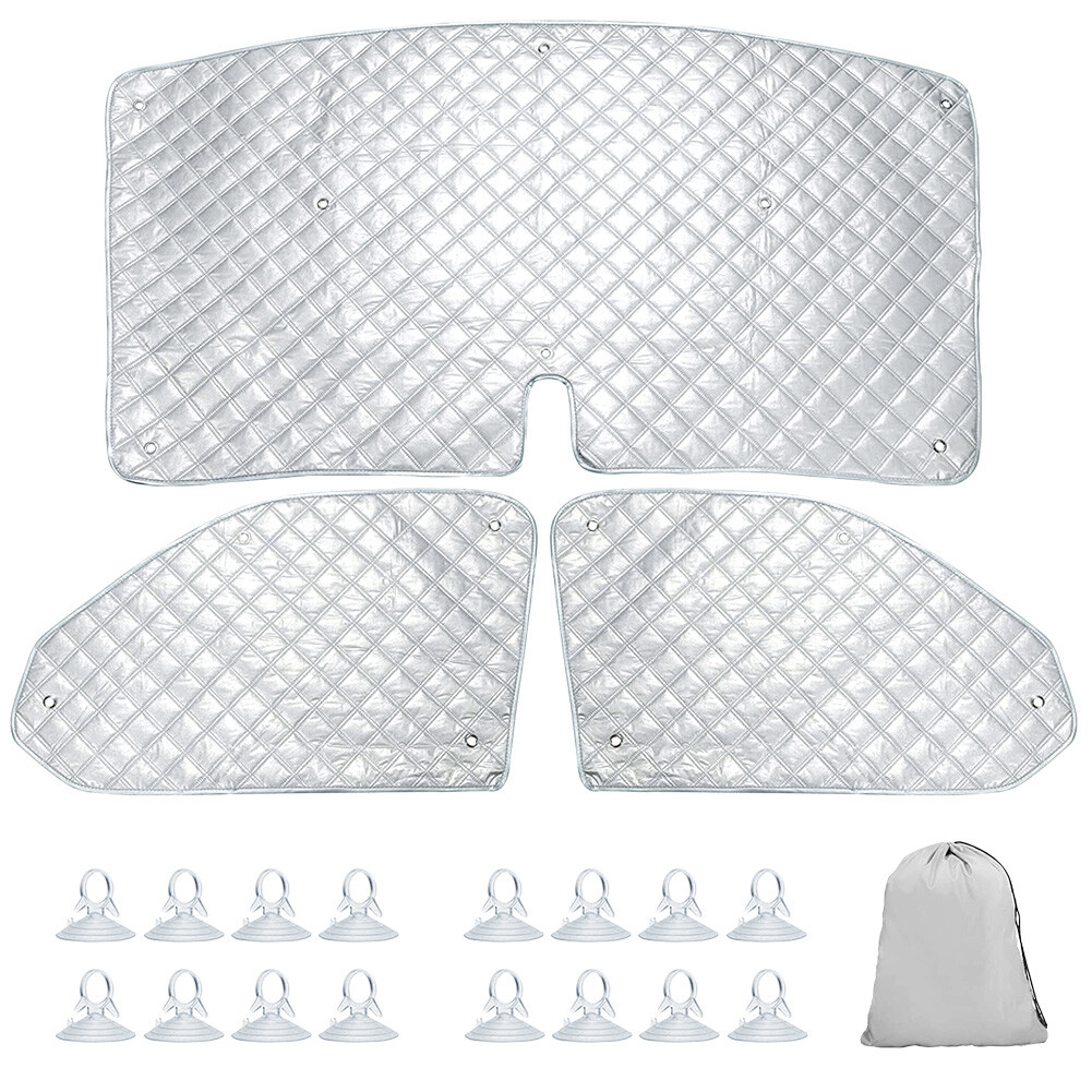 Car Windscreen Window Cover Internal Thermal Blinds For VW TRANSPORTER ...