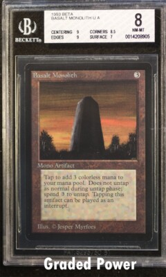 Beta Basalt Monolith 8 (8905) Magic MTG | eBay