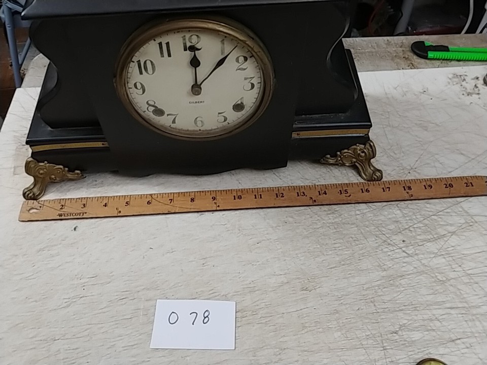 GILBERT CURFEW BELL TOP STRIKE CLOCK | eBay