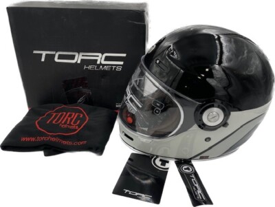 TORC T1 Retro Full-face Helmet Dreamliner Black Large - T105DLG24 | eBay