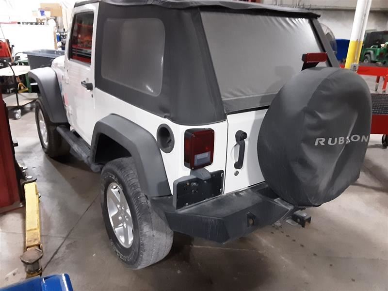 Jeep JK Wrangler OEM Rear Infinity Subwoofer and Enclosure 2007-2010 ...