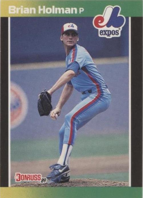 1989 Donruss - Brian Holman #511 *Denotes on Back for sale online | eBay