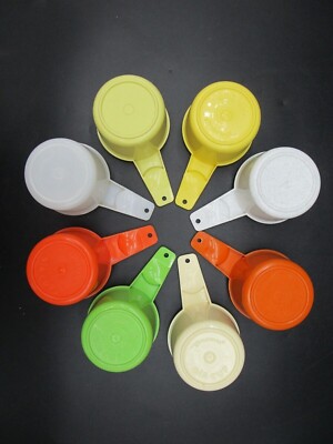 Vintage TUPPERWARE Replacement Dry Measuring Cups You Chose All Colors ...