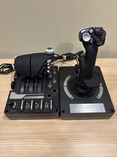 Logitech X56 H.o.t.a.s. RGB Throttle and Stick Simulation Controller ...