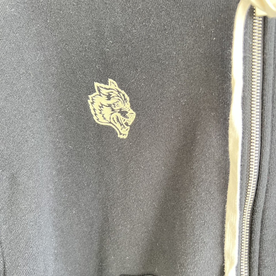 Darc Sport Wolves Ohana Full Zip Hoodie Mens Black Family Hawaii size ...