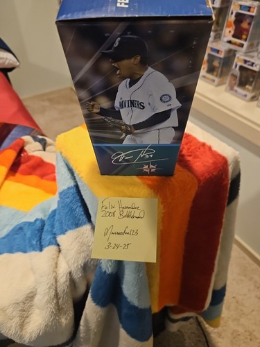 2008 SGA Bobblehead Felix Hernandez Seattle Mariners New In Box Stadium ...