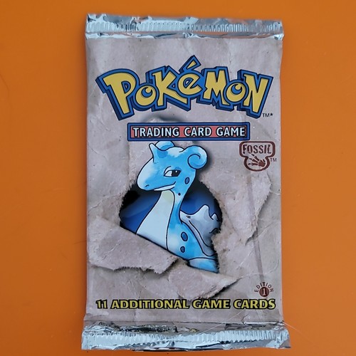 Pokémon Fossil Booster 1st Edition Lapras Wizards of the Coast English ...