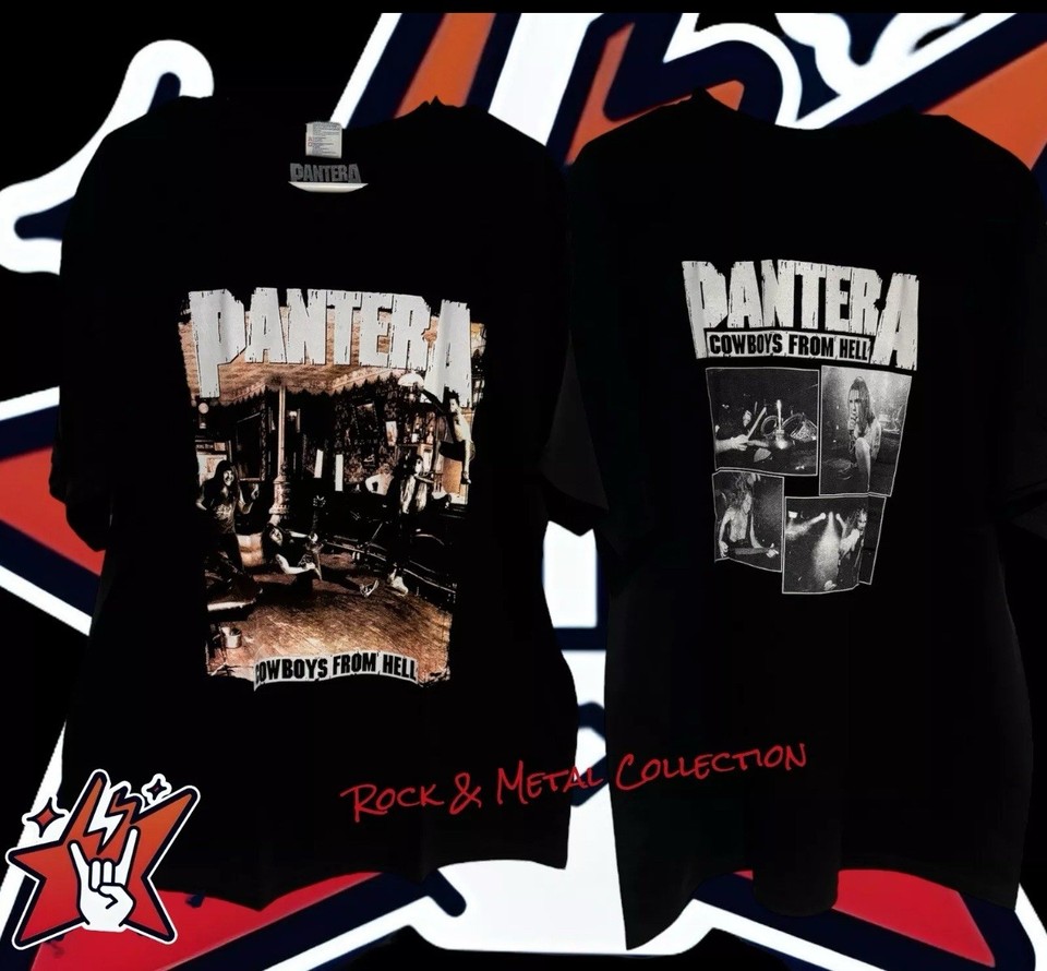 Pantera - Cowboys From Hell T-Shirt Exhorder Slayer Lamb Of God | eBay
