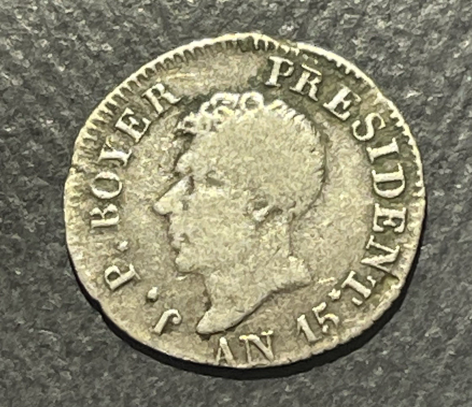 Haiti AN15 25 Centimes Silver Coin: CS9601685-3 | eBay