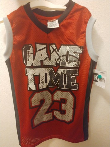 Tuff Guys Game Time #23 Basketball Jersey Size 7 | eBay