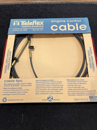 Teleflex Marine CC17919 Control Cable 600A Series 20ft Mercury | eBay