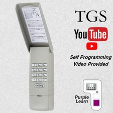 LiftMaster 379LM Fingerprint Keyless Entry Garage Door Opener 315mhz ...