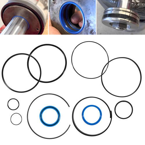 Hydraulic Log Splitter Cylinder Rebuild Seal Kit for 5.0"Bore x 2.0 ...