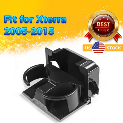 2005-2019 Nissan Frontier Xterra Rear Console Cup Holder | Gray ...