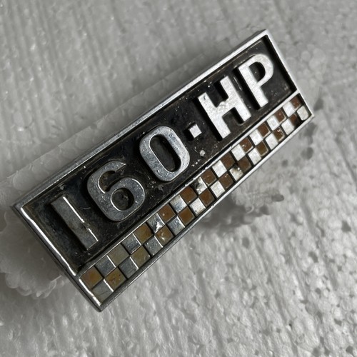 Chrysler Valiant '160-HP' Car Badge, Emblem, Metal. Genuine. F.C. Free ...