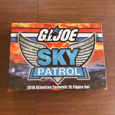 2016 GI JOE CLUB JOECON CONVENTION SKY PATROL BOX SET CIB SEALED COA ...