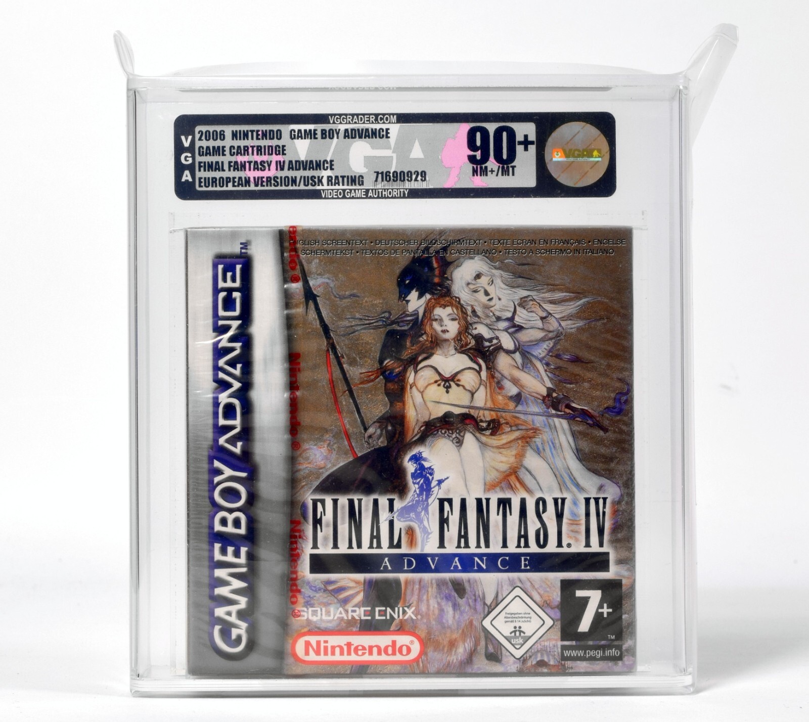 Nintendo Game Boy Advance,Final Fantasy IV Advance,VGA Gold 90+ NM+/MT ...