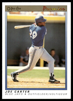 1991 O-Pee-Chee Premier #20 Joe Carter | eBay