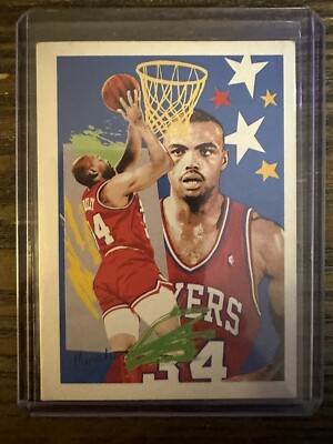 1990 NBA Hoops Charles Barkley Team Checklist Card #374 | eBay