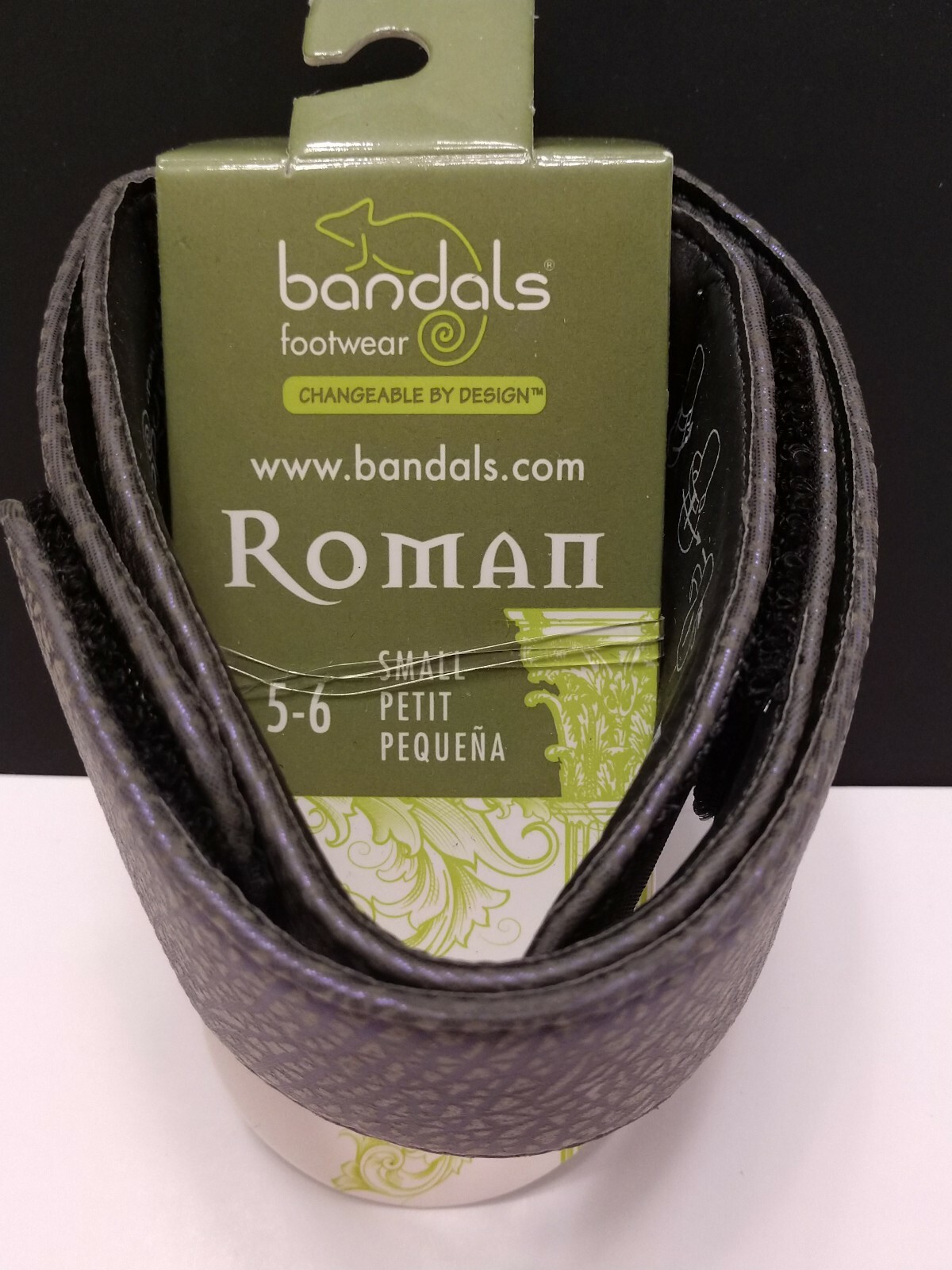 Bandals Roman Small 5-6 Bands (Maureen) Chameleon Print | eBay