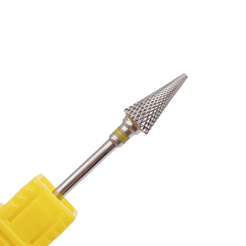 3/32inch Tungsten Carbide Nail Drill Bit Rotate Burr Milling Cutter ...