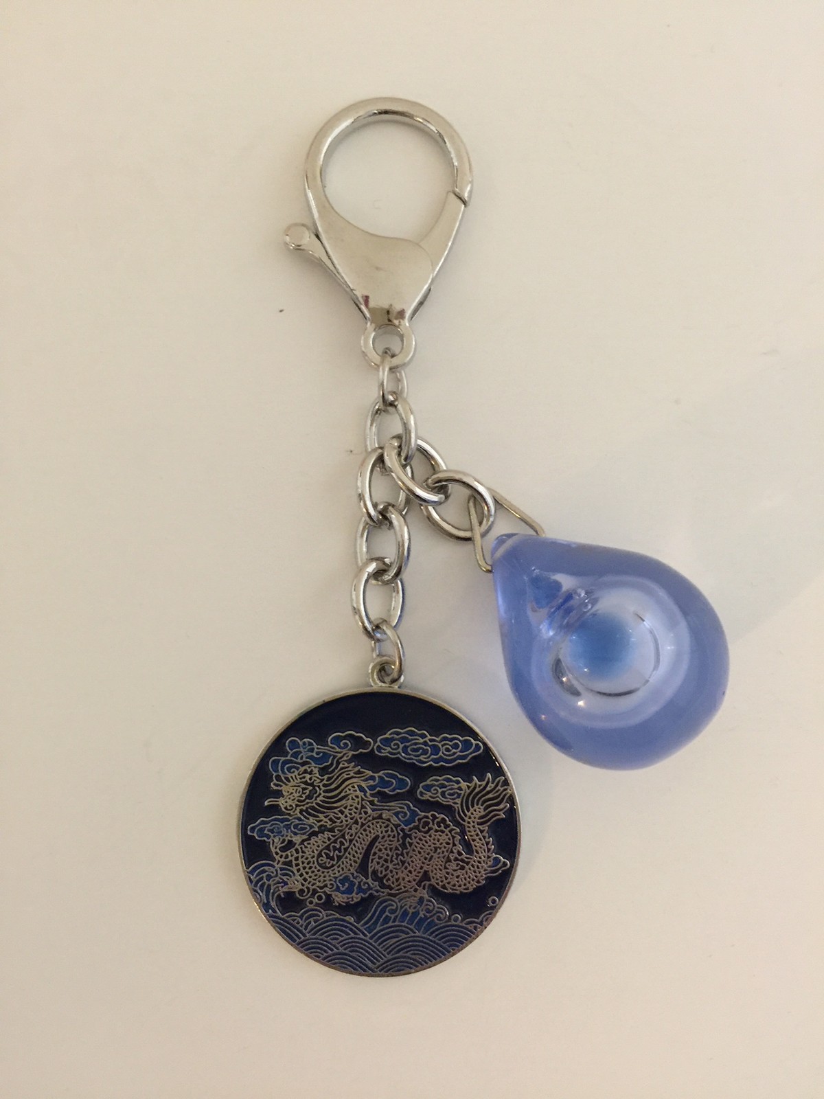 FENG SHUI WATER DROP KEYCHAIN AMULET USA SELLER | eBay