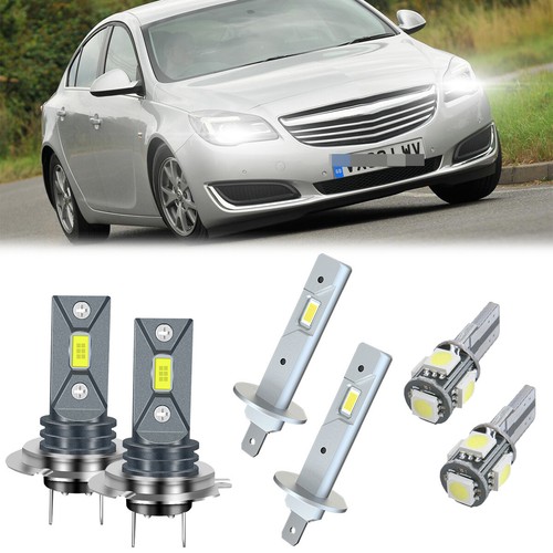 For Vauxhall Insignia 2008-2016 Upgrade COB Car LED Headlight + side ...