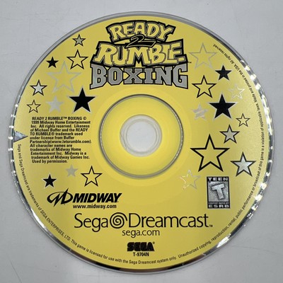 Ready 2 Rumble Boxing: Round 2 (Sega Dreamcast, 2000) disc only ...