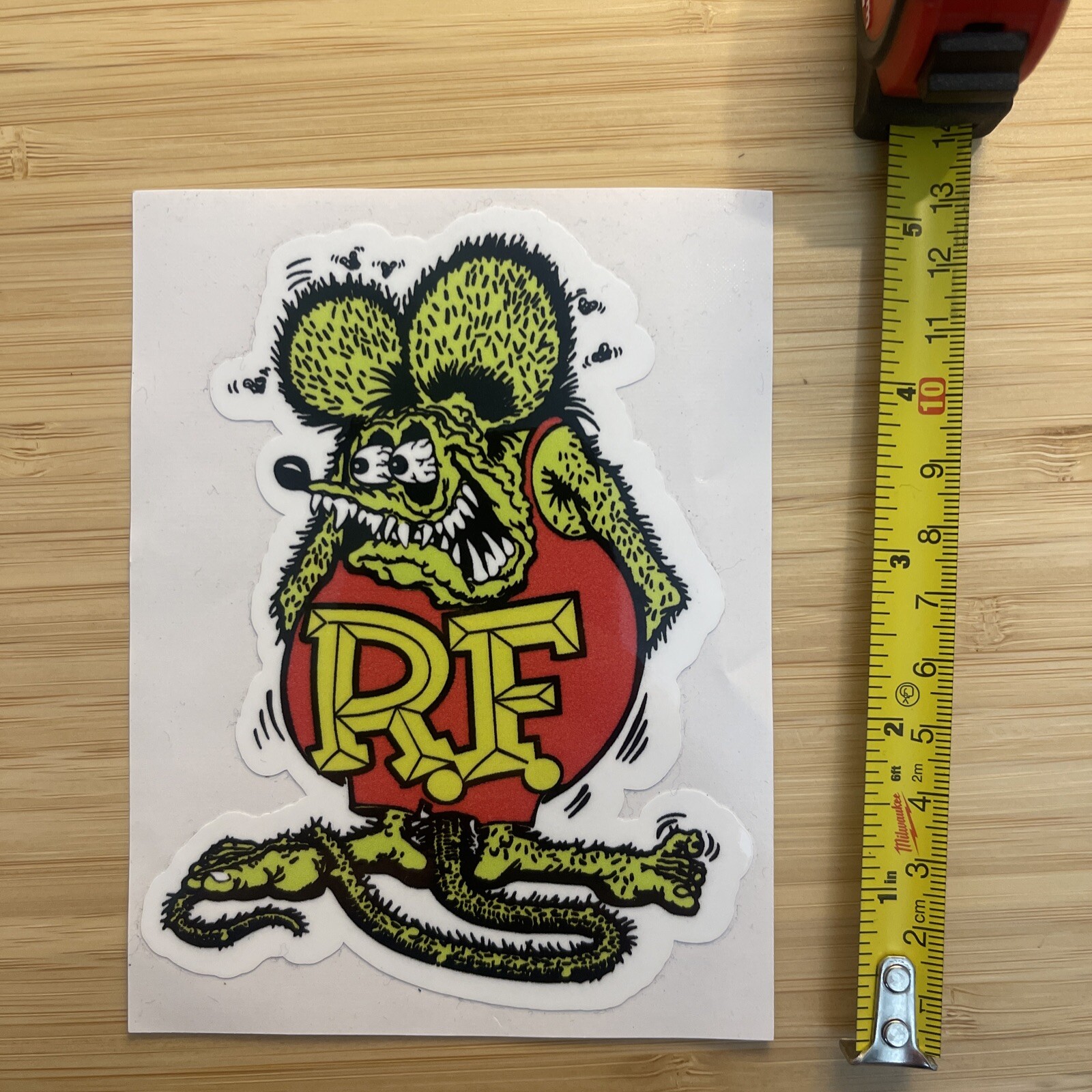 R.F Rat Fink Surfing, Hot Rod Vintage Surfer STICKER | eBay