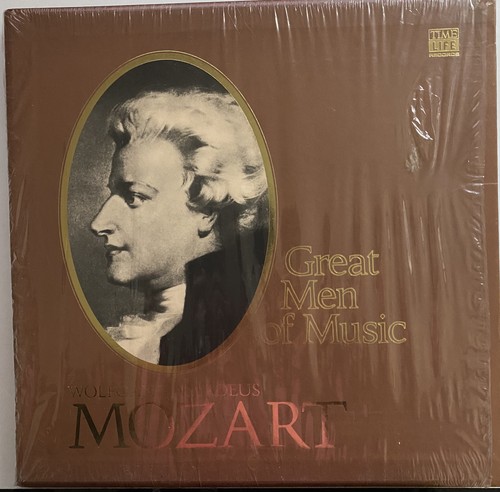 Time Life Great Men of Music Mozart Vinyl 4 LP Record Set W/ Booklet in ...