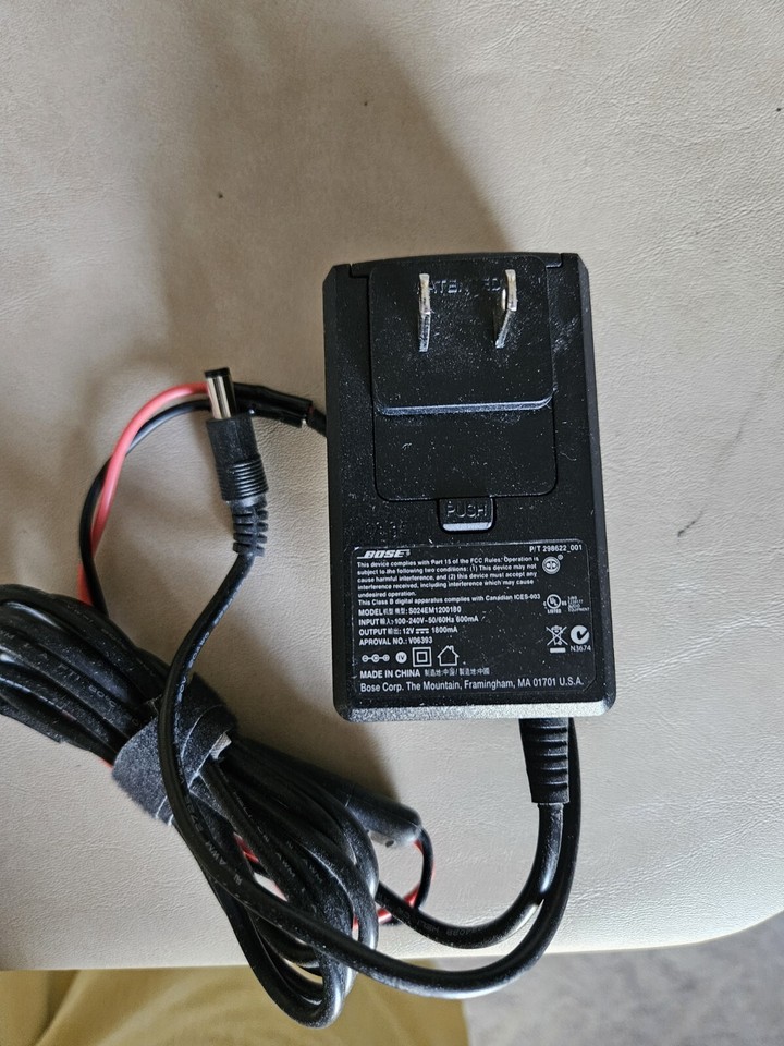 Bose 12V S024EM1200180 Companion 2 Series II Speaker AC Adapter | eBay