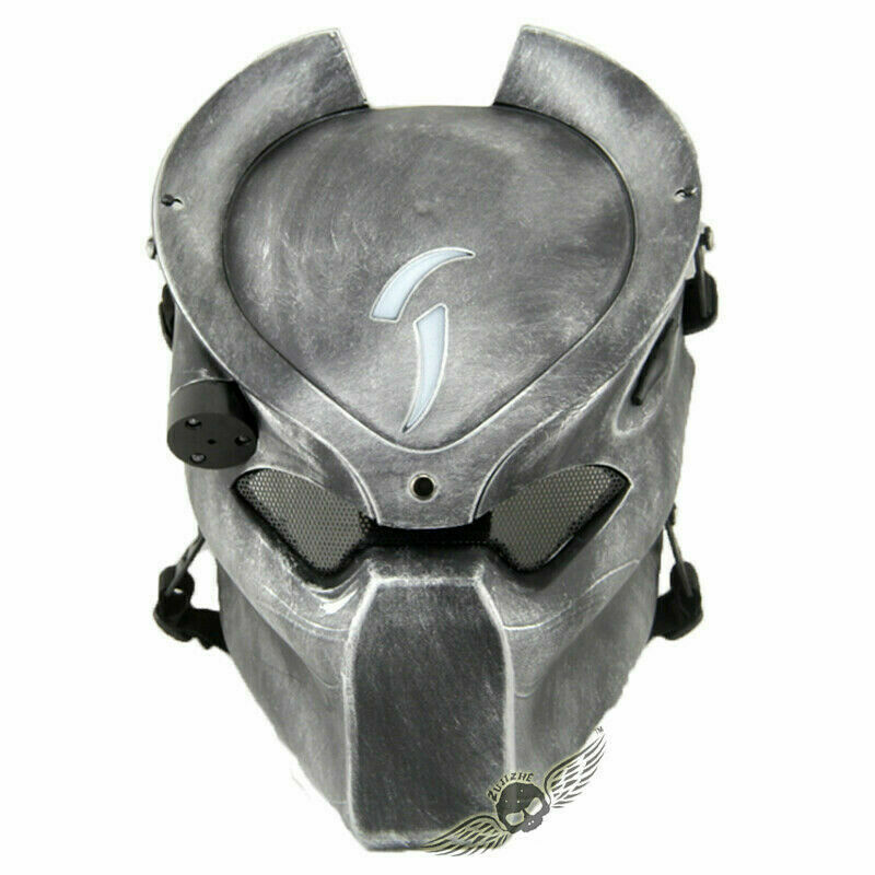Game Airsoft Paintball Mask Strike Protection Predator Alien Hunter ...