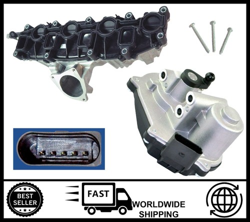 Inlet Manifold with (Swirl) Flap Motor KIT FOR Audi A3 A4 A5 Q5 VW Golf ...